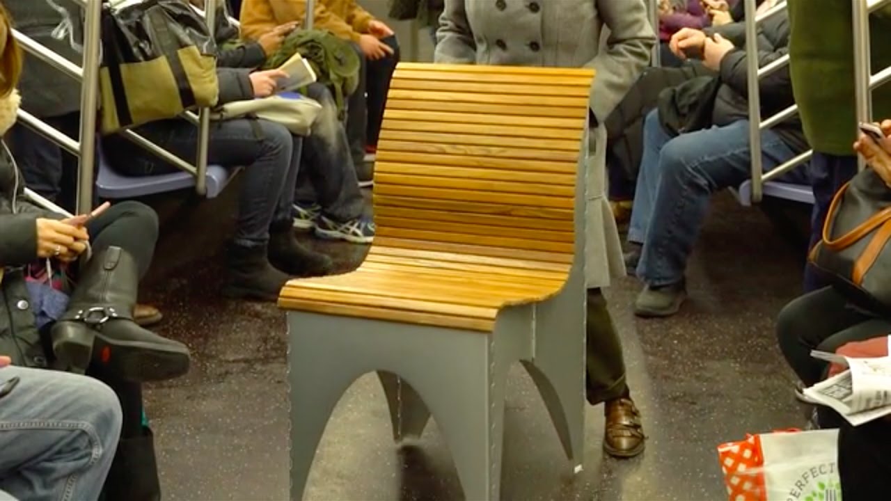 The Ollie Chair : Shape-Shifting Seating - YouTube