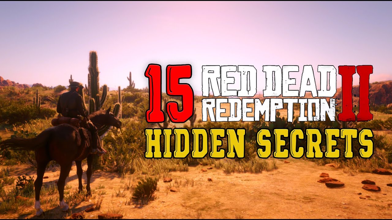 15 HIDDEN SECRETS That Many Players Missed in RDR2 - YouTube