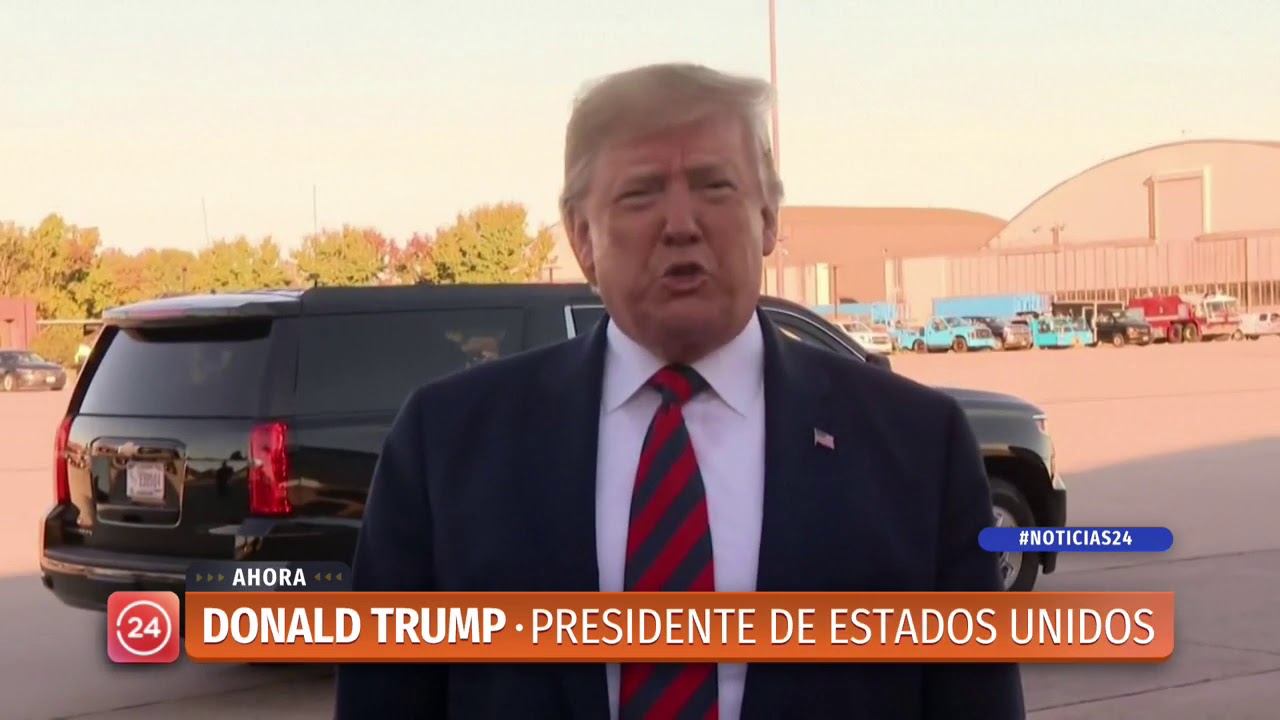 Donald Trump se refirió a la situación que atraviesa Chile | 24 Horas ...