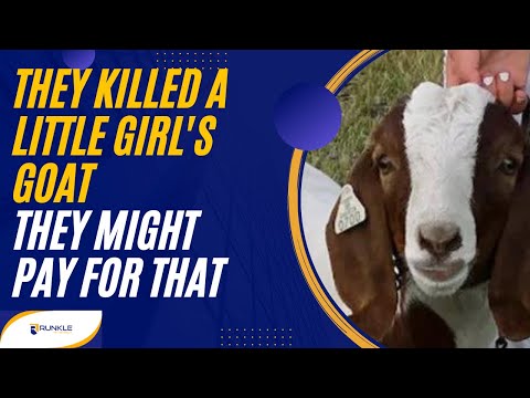 They Killed A Little Girl's Goat -- Here's Why They Might Pay Dearly For That