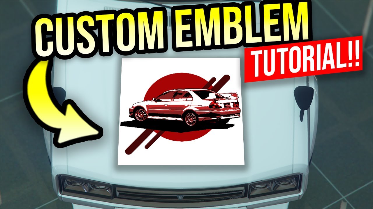 TUTORIAL CUSTOM CREW EMBLEM / STICKER (BISA SEMUA GAMBAR !!) *NEW ...