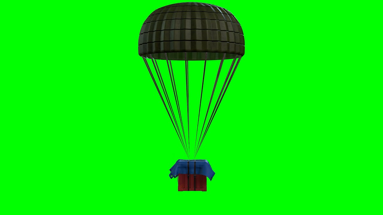 PUBG BGMI 2024 Airdrop Green Screen 4k Video Free - YouTube