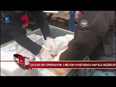 NARKO-ÇELİK OPERASYONU: ZEHİR TACİRLERİNE DEV DARBE!