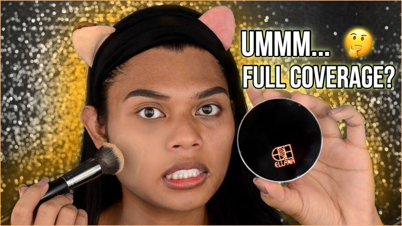 IS IT FULL COVERAGE?! ELLANA MINERAL LOOSE POWDER REVIEW/FIRST ...