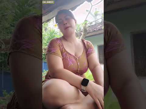🔴 Tante gemoy lagi santai