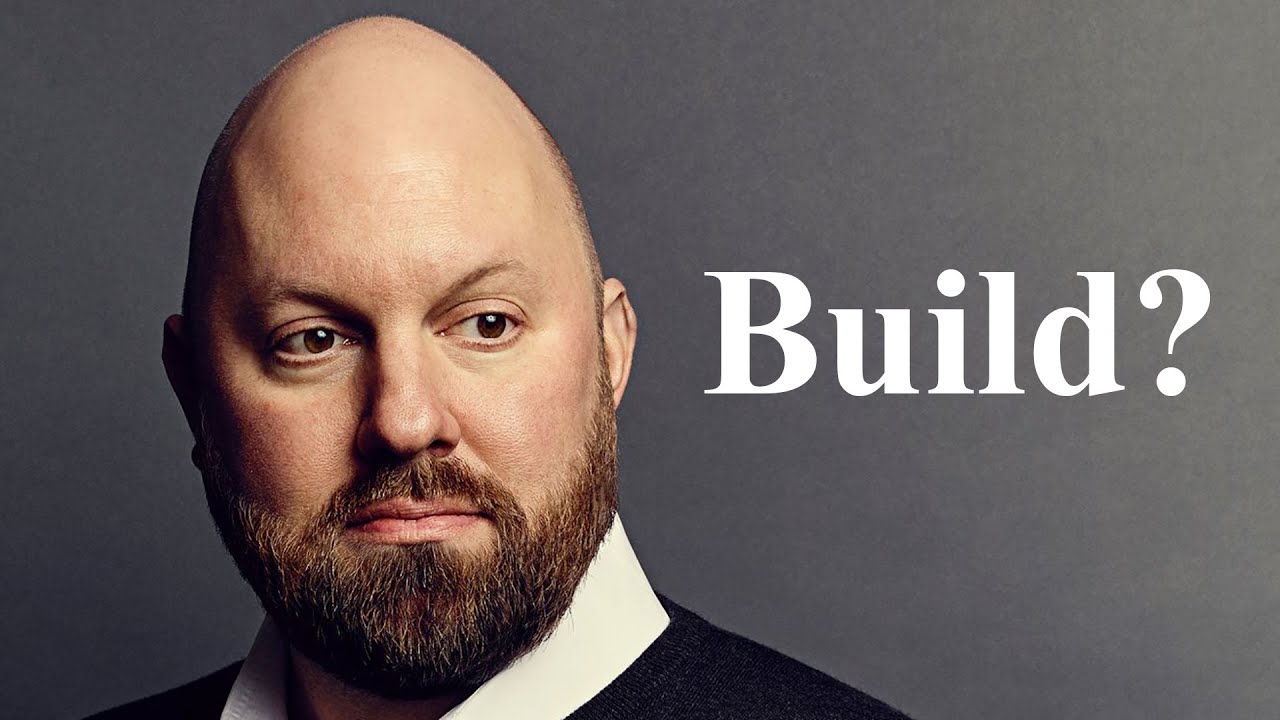 What Marc Andreessen Gets Wrong: It's Time to Build - YouTube