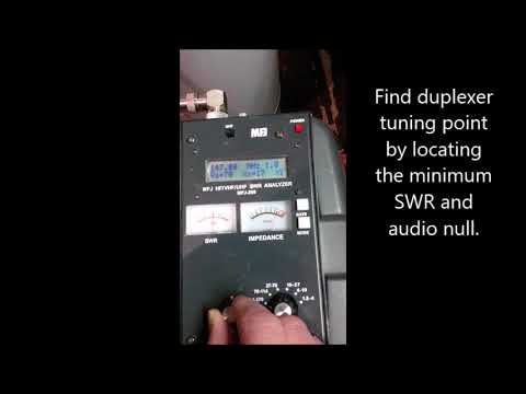 Simple Duplexer Tuning - YouTube