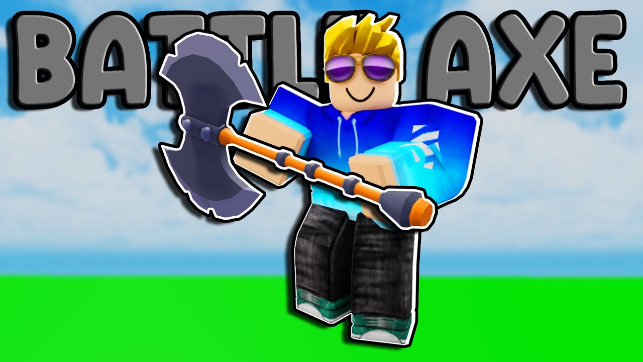 I Bought the BATTLE AXE in Roblox Rivals!!! - YouTube