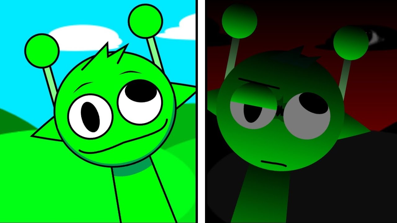 My OC Sprunki: Greenmon - YouTube