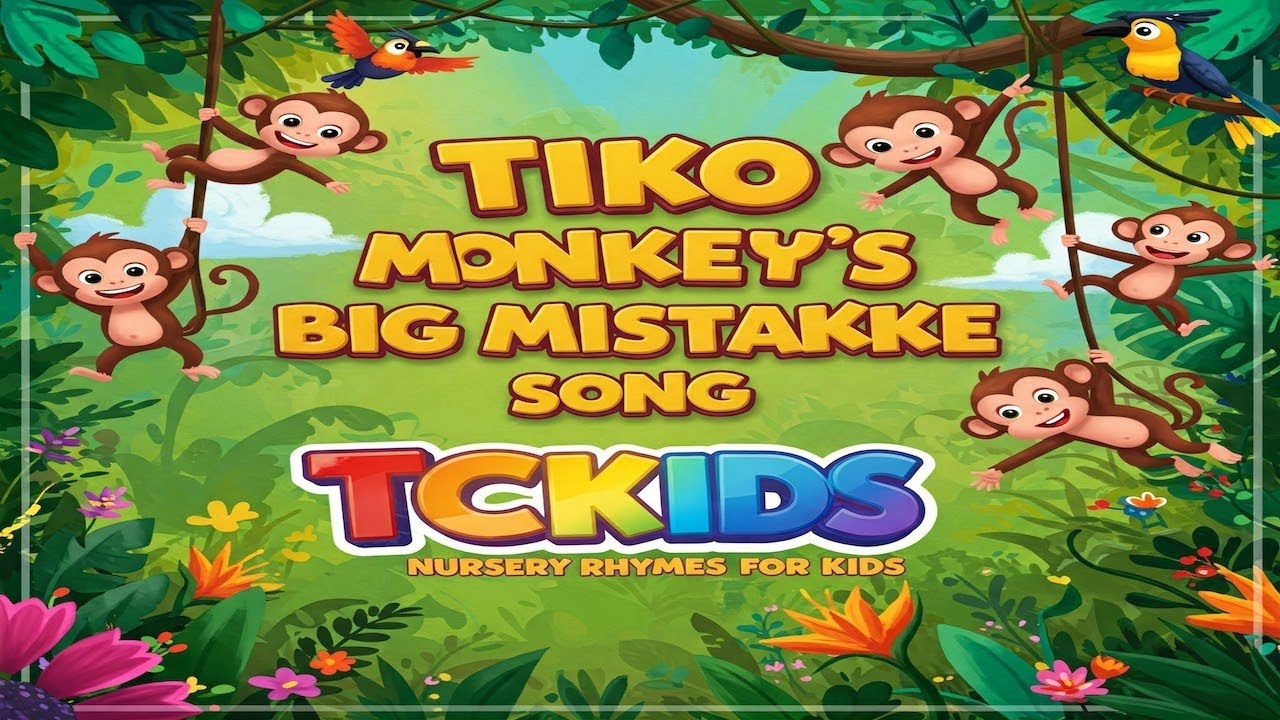Tiko the Monkey’s Big Mistake Song | TCKIDS Nursery Rhymes & Kids Song ...