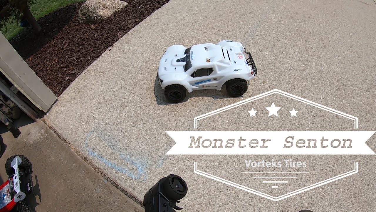 Arrma Monster Senton 3s Return with Vorteks Tires - YouTube