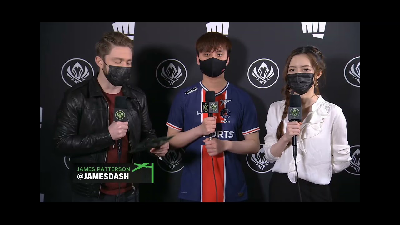 PSG MAPLE post victory interview after beating C9,rumble stage day 5 ...