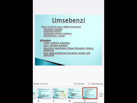 Izafobe. Isixhosa Lesson - YouTube
