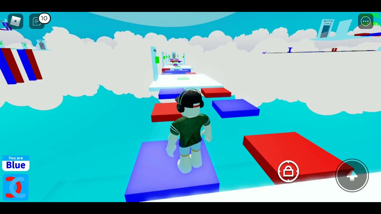 Doing 2 Player Obby (Red vs Blue) *Easy only* - YouTube