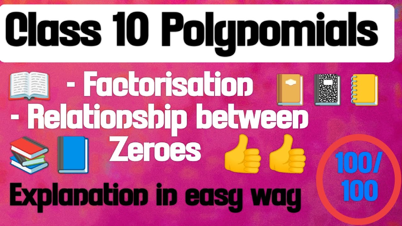 Class 10 Polynomials Easy Way To Understand studyadda YouTube Class 10 Polynomials Easy Way To Understand studyadda YouTube