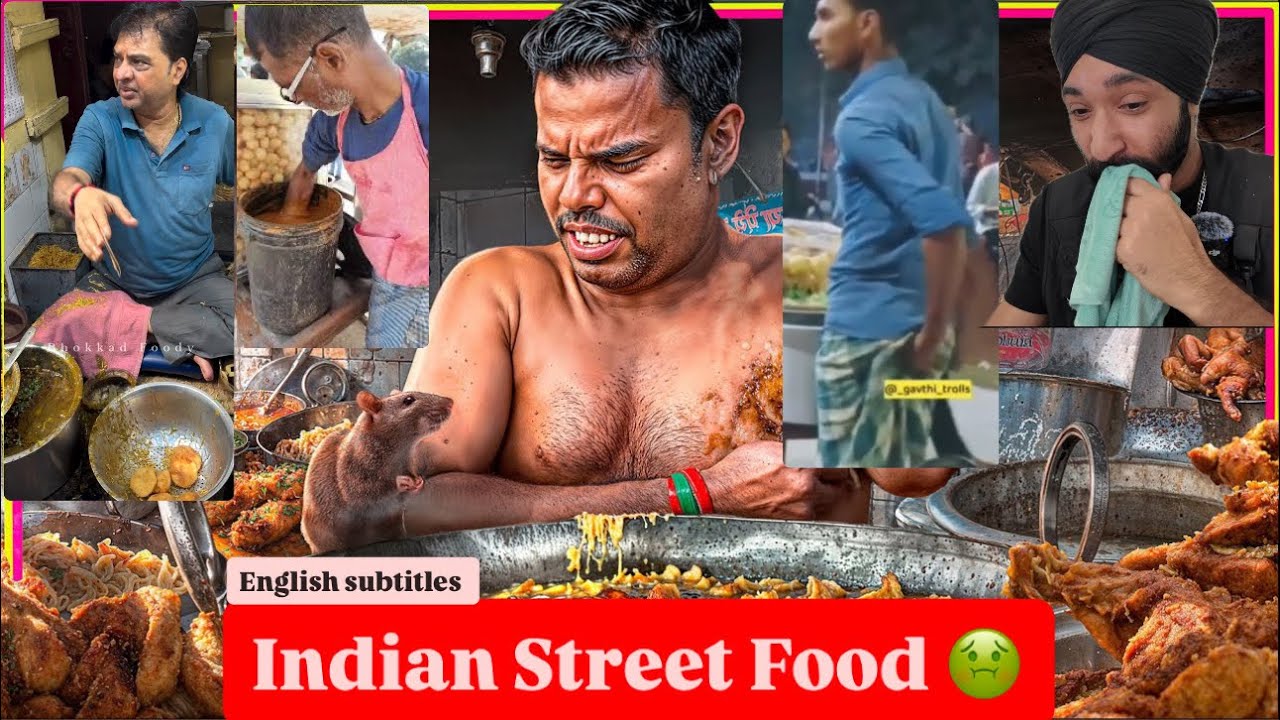 Indian Street Food Dirty🤢 | Most Viral & Unhygienic Snacks - YouTube
