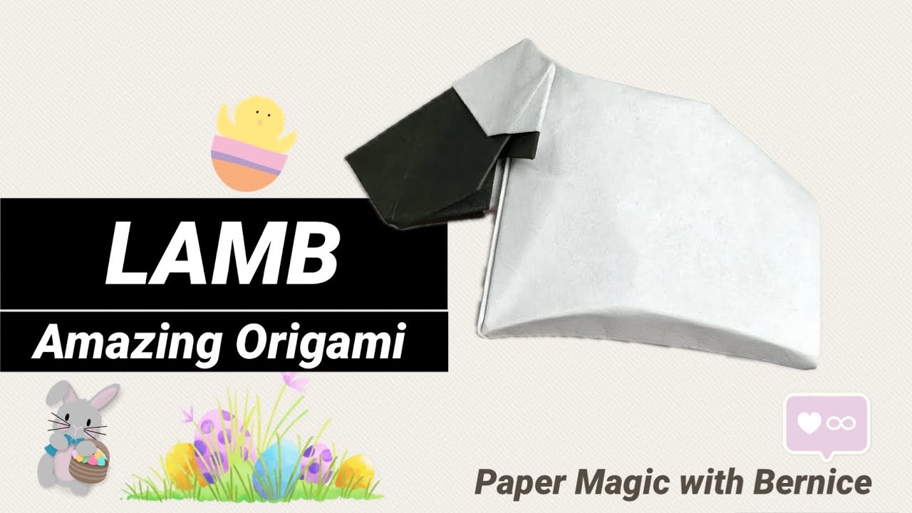 How to Fold an Adorable Origami Easter Lamb: Easy Step-by-Step Tutorial ...