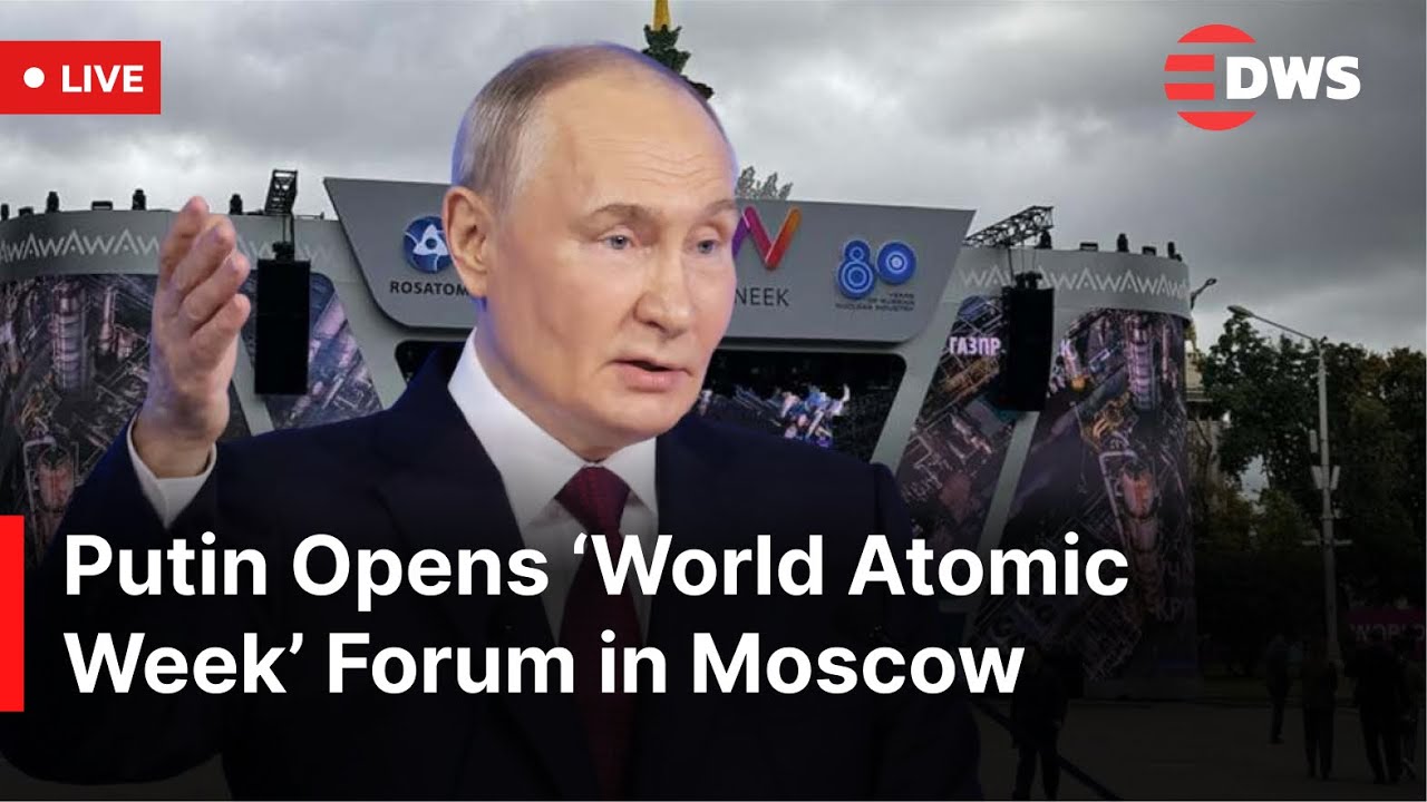 🔴 LIVE: Vladimir Putin Opens ‘World Atomic Week’ Forum in Moscow ...