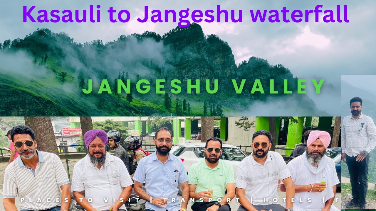 Jangeshu Waterfall Kasauli | Best Place to Visit Near Chandigarh ...