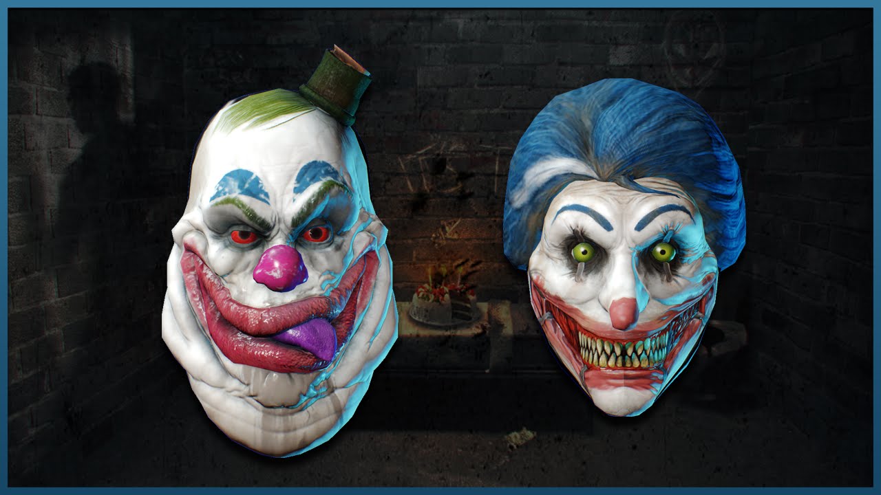 Payday Clown Masks