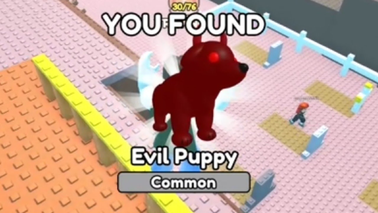 Find the Puppies - Where to Find the Evil Puppy (Roblox) - YouTube