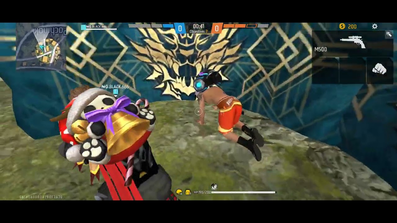 free fire 1vs3 black 666 vs jack yt op gameplay - YouTube
