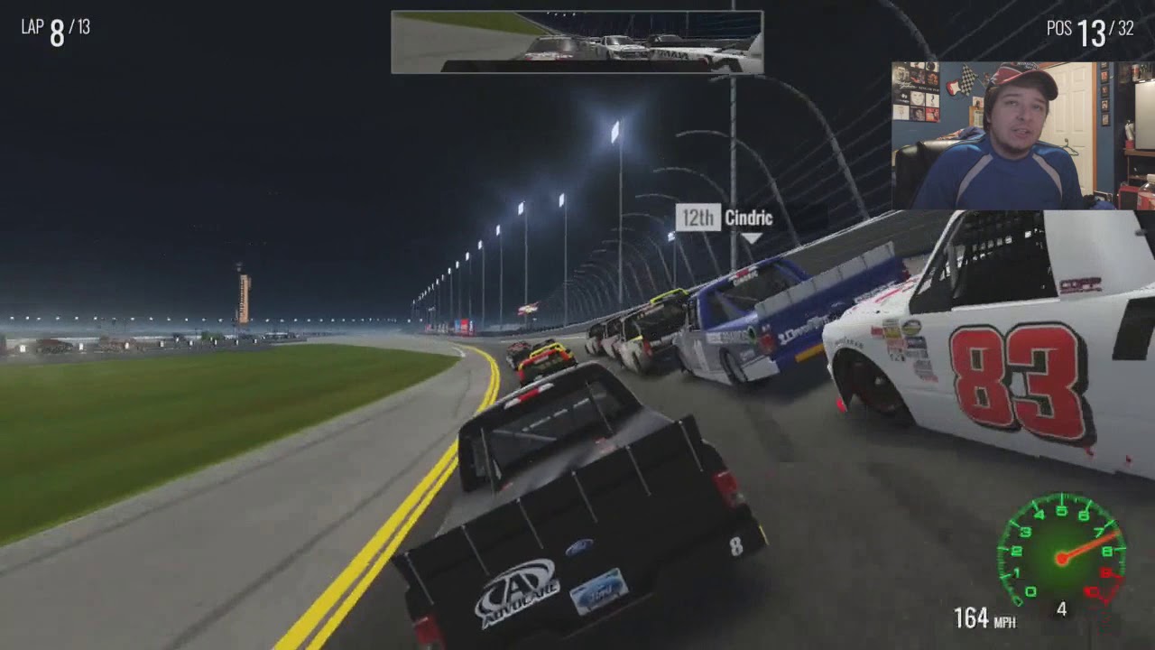 (SAVING BKR!) NASCAR Heat 2 Career Mode (Race 1/23) Trucks At Daytona ...