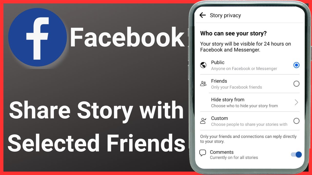 How to share facebook story with one person | How to share facebook ...
