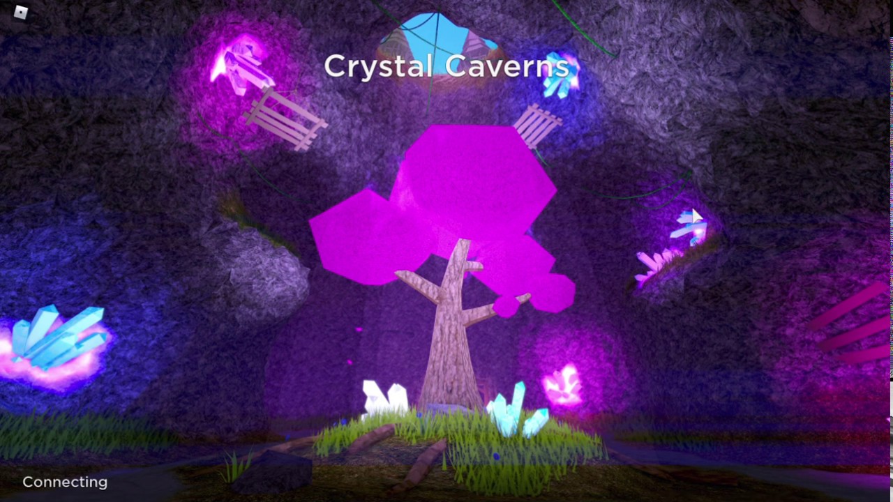 ROBLOX Adventure Up Crystal Caverns! - YouTube