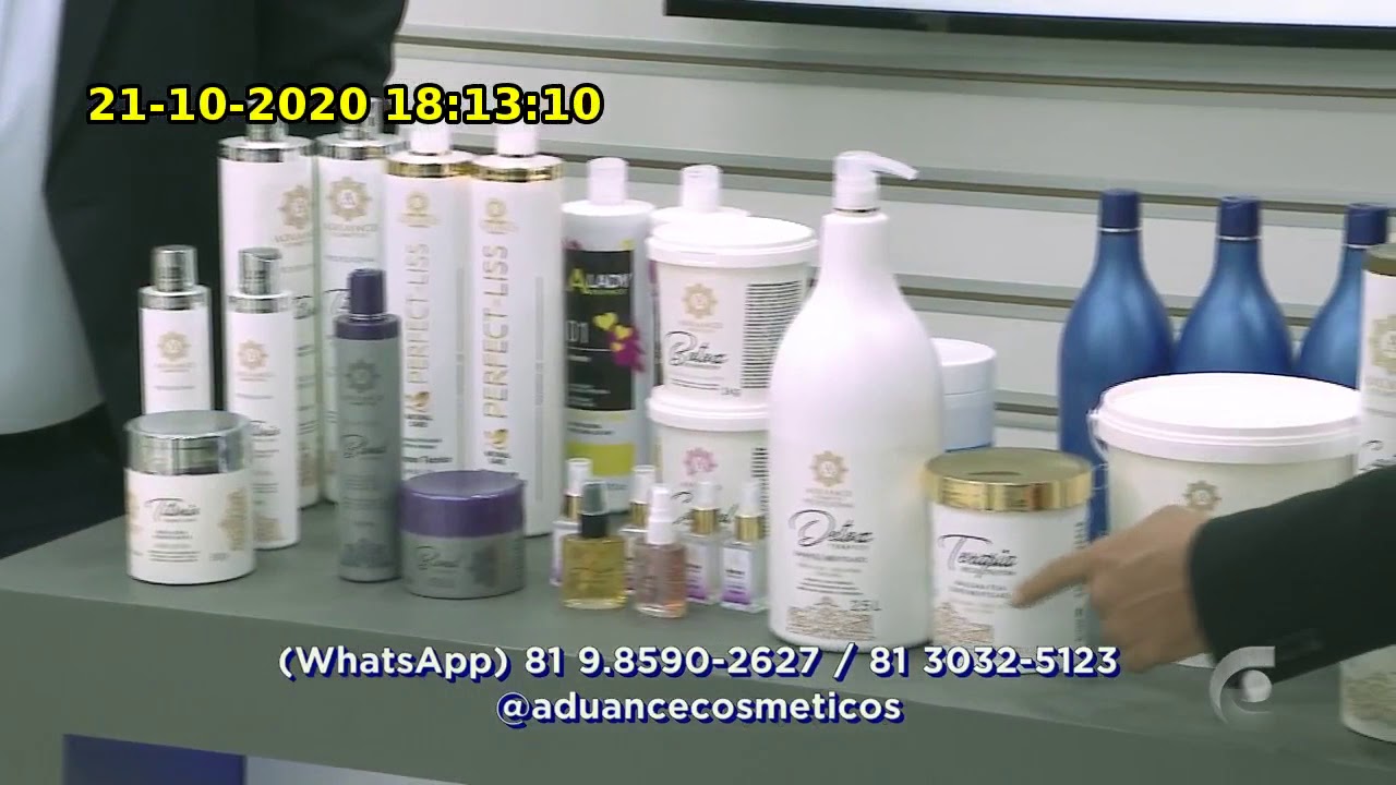 ADUANCE COSMETICOS NA TV CLUBE - YouTube