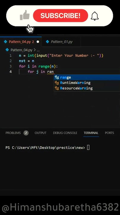 Pattern 04 Triangular Asterisk Pattern With The Help Of Python Dsa Python Programming