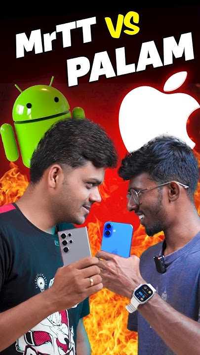 🔥இந்த ஆட்டம் போதுமா?😎 🍎Apple VS Android📱AI war ...#shorts - YouTube