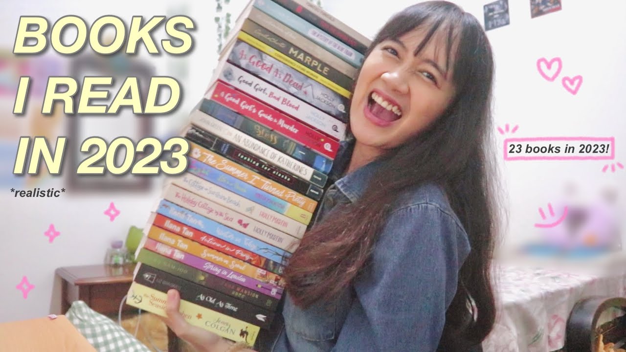 WHAT I *realistically* READ IN 2023! (spoiler free + book recs) - YouTube