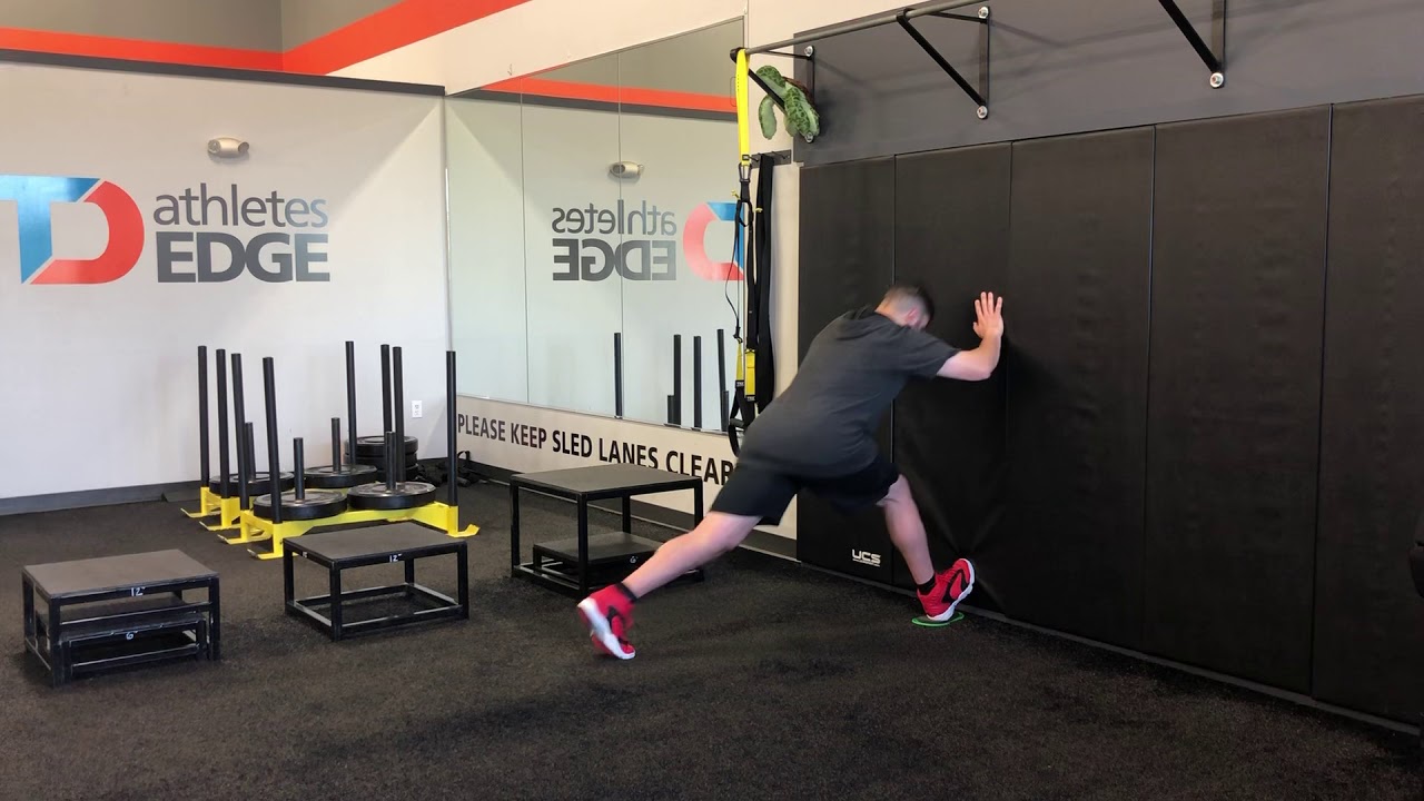 Matthew Ibrahim | Slider 1-Leg Hamstring Forward Glide - YouTube
