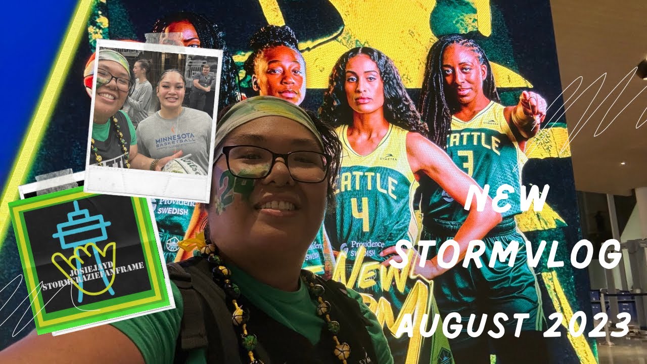 Seattle Storm home opener! I got to meet my hero!! - YouTube