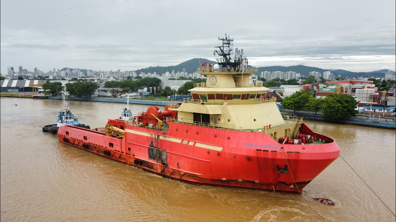 Bram Force chegando no Estaleiro Navship - YouTube