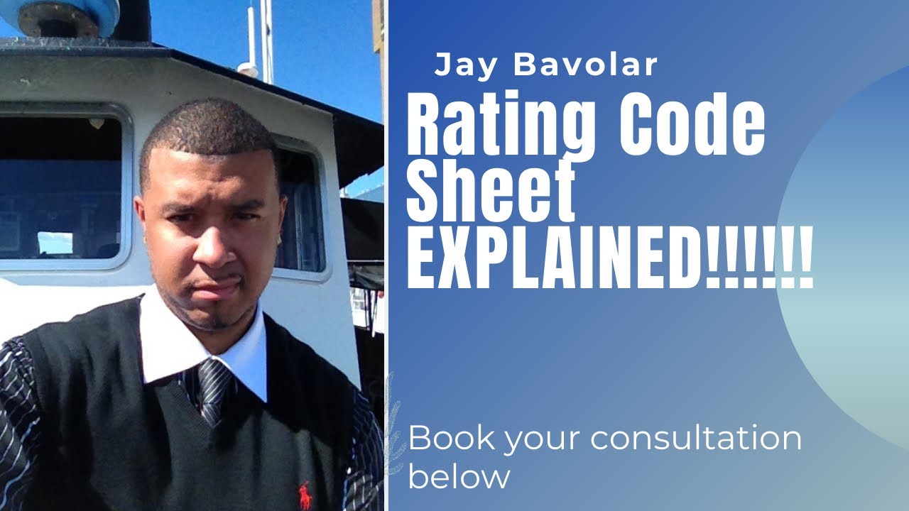 Why a Rating Code Sheet is IMPORTANT!! - YouTube