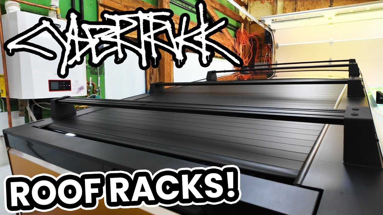 Cybertruck Roof Racks Install By EVBASE - YouTube