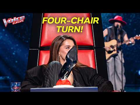 She Walked In Without Knowing... And Left With ALL 4 Coaches! | The Voice Europe