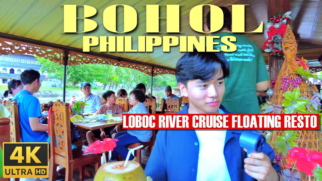 Loboc Bohol Floating River Cruise Filipino lunch buffet in the ...