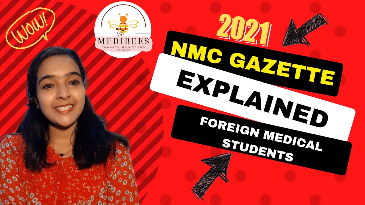 nmc-gazette-2021-new-rules-for-foreign-medical-students-youtube