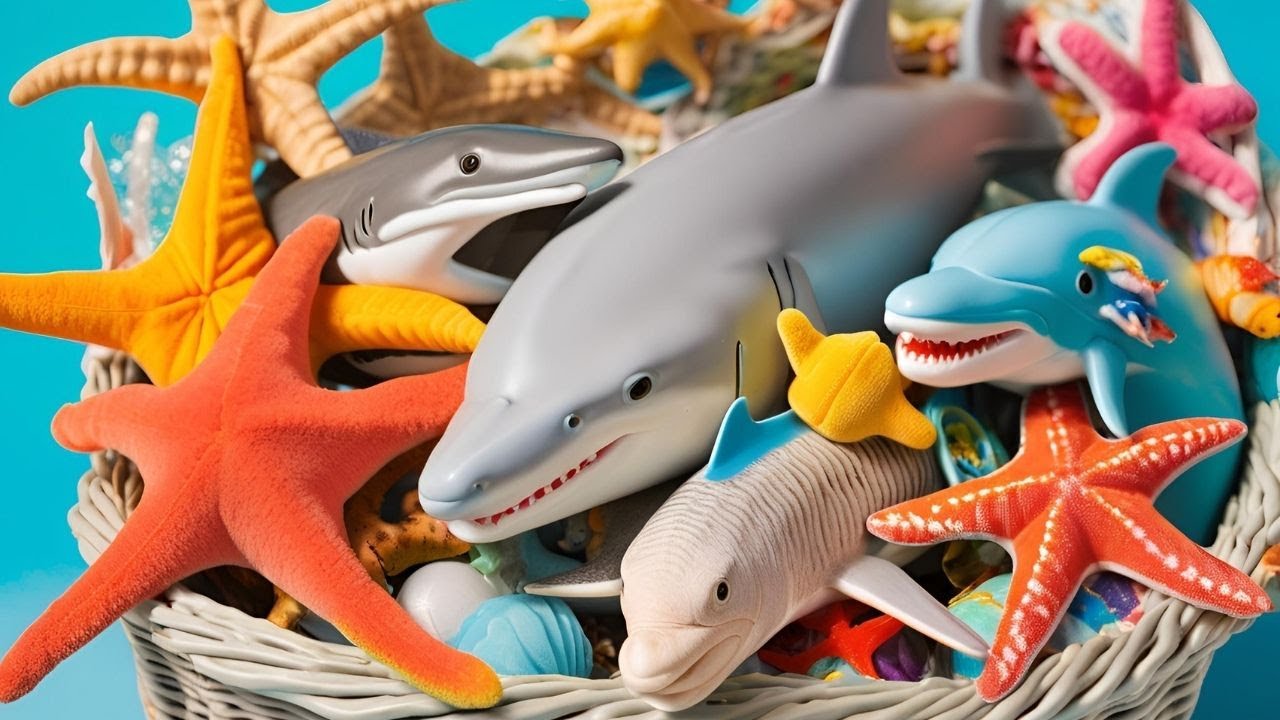 Exploración del océano: Puffer, Clown, Tang, Eel, Goldfish, Sea Horse ...