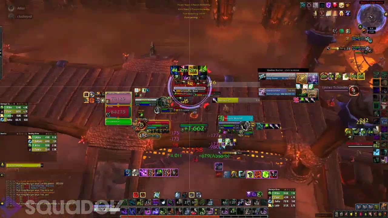 Paladin-Death Knight vs. Warlock-Priest - YouTube