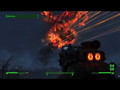 Fallout 4 - Vertibird will not go down! - YouTube