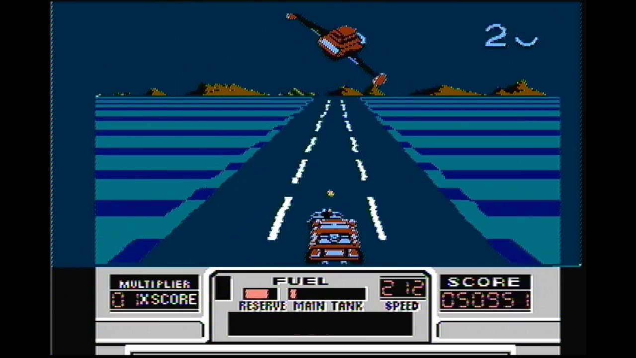 RoadBlasters (NES) Playthrough - YouTube