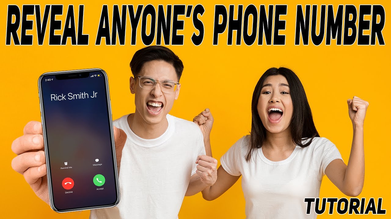 Reveal Anyones Phone Number 🃏📲 - YouTube