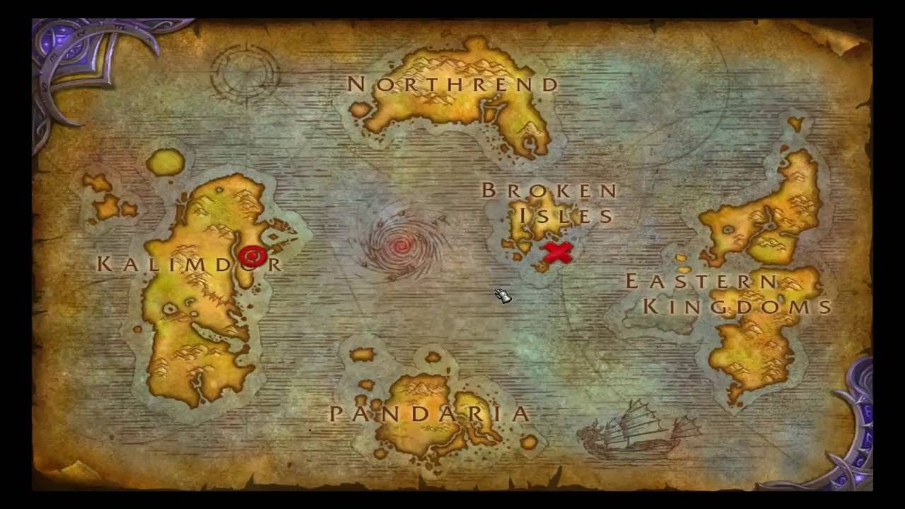 WoW Legion Event Broken Shore Scenario Horde - YouTube