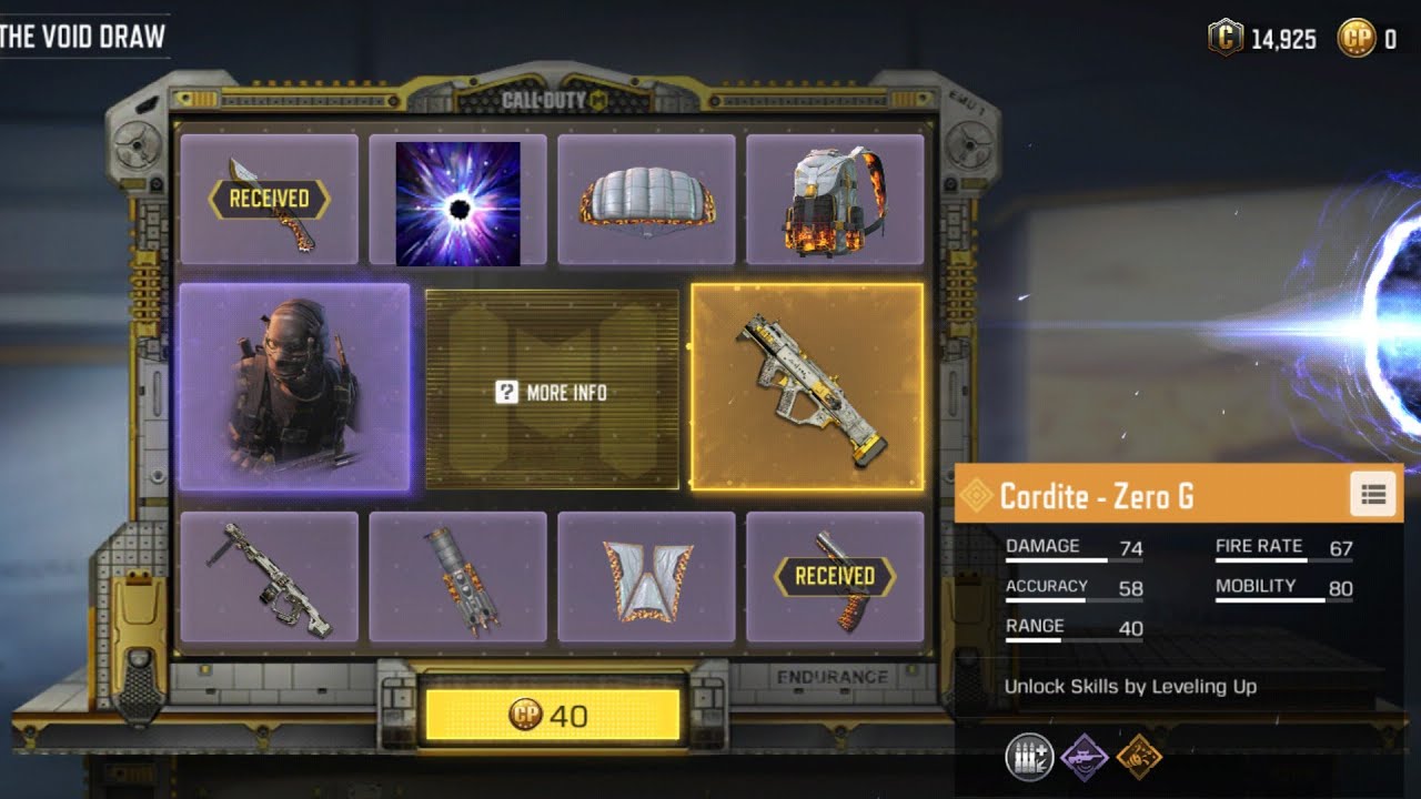 Opening Void draw COD MOBILE - YouTube