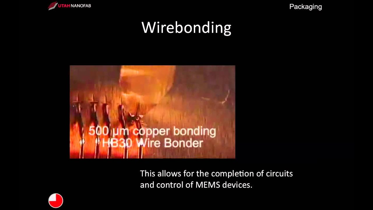 NanoManufacturing Processes : Packaging Utah Nanofab - YouTube