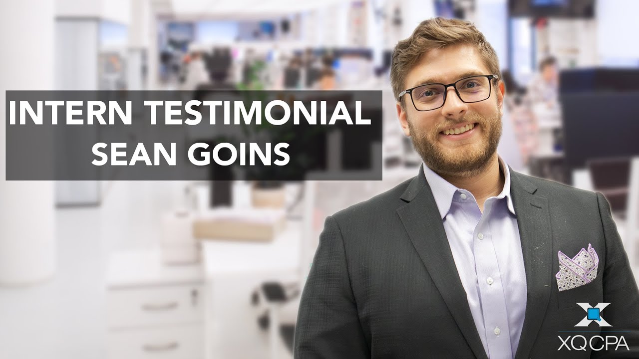 XQ CPA Intern Testimonial | Sean Goins - YouTube